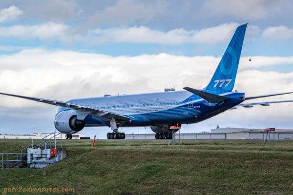 Boeing 777X First Flight - Gate to Adventures