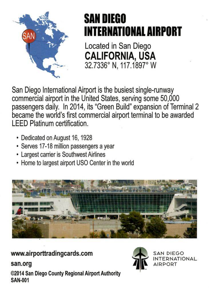 SAN - San Diego International Airport (2014) - Gate to Adventures